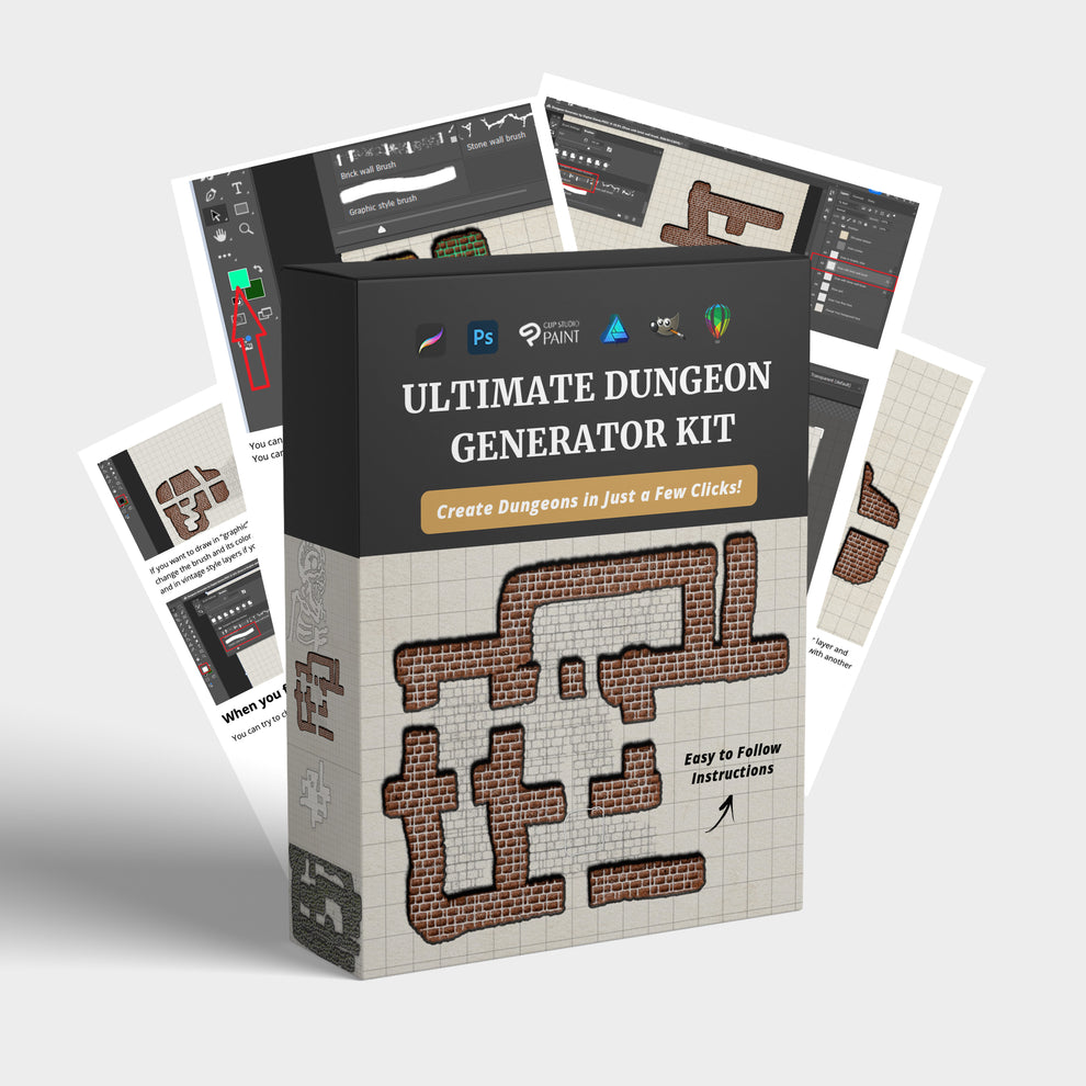 Ultimate Dungeon Generator Kit – Fantasy Maps Studio